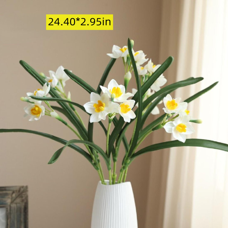 Primrue Fabric Daffodil Arrangement - Wayfair Canada