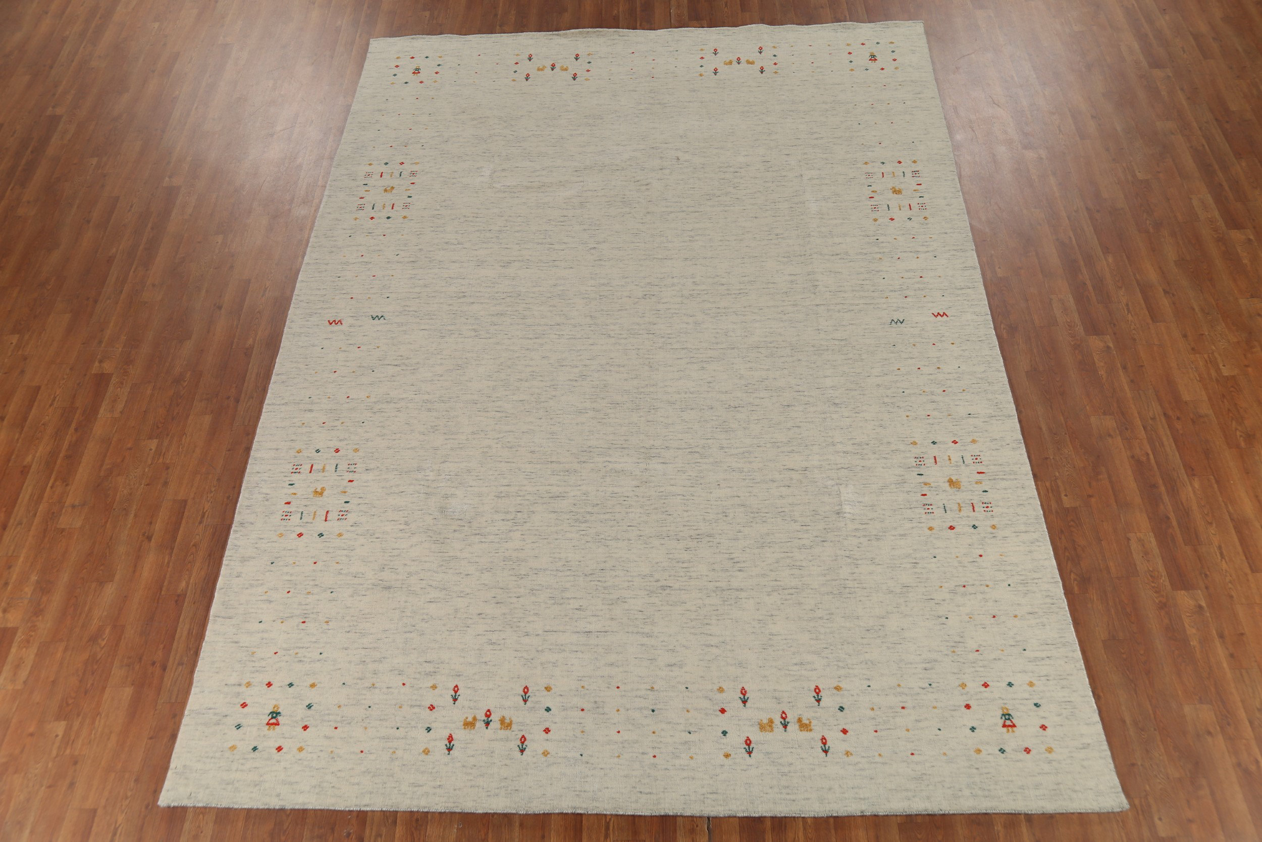 Isabelline Tribal Gabbeh Living Room Area Rug | Wayfair