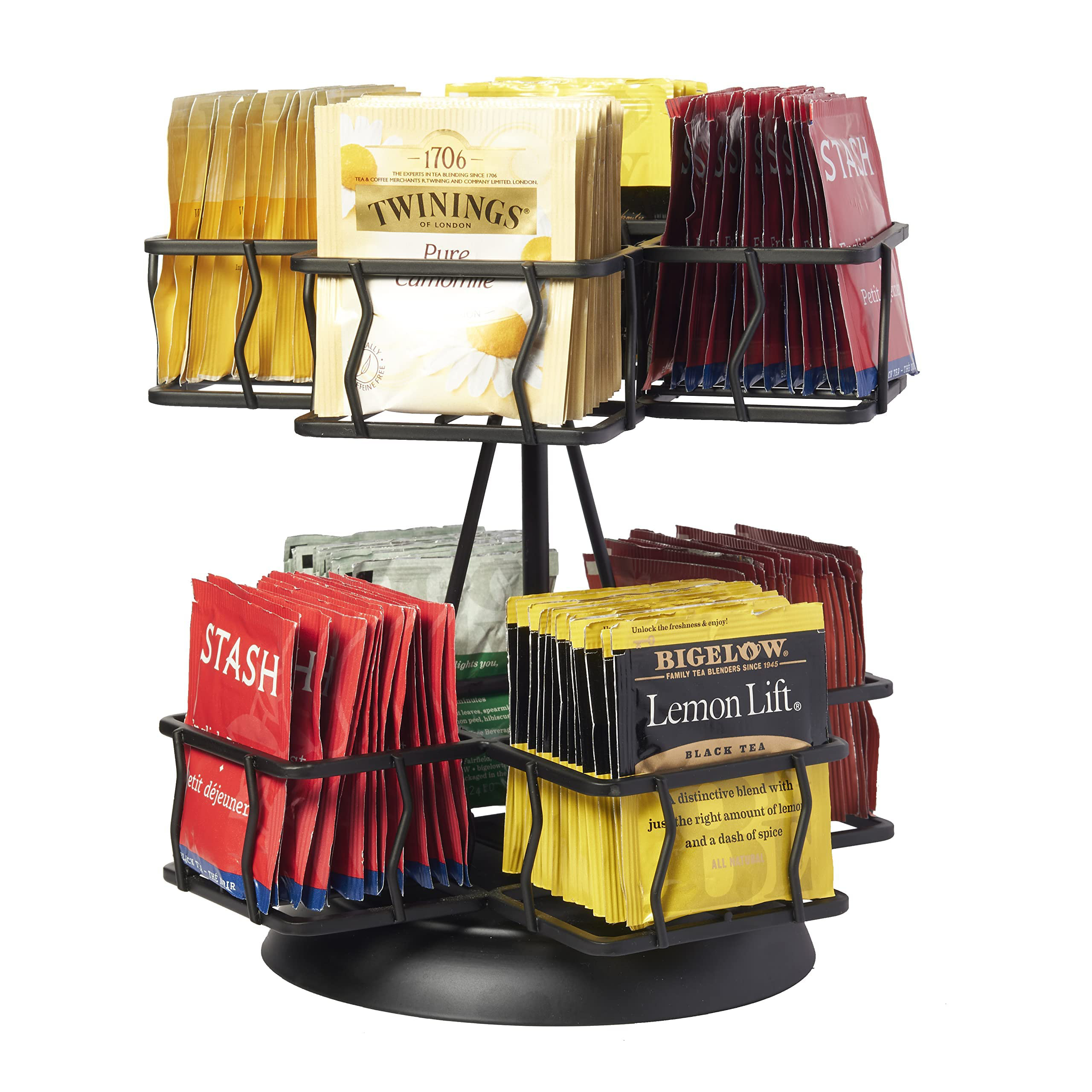 Passetas Tea Bag Holder Black Powder Coated Stainless Steel For Tea And ...