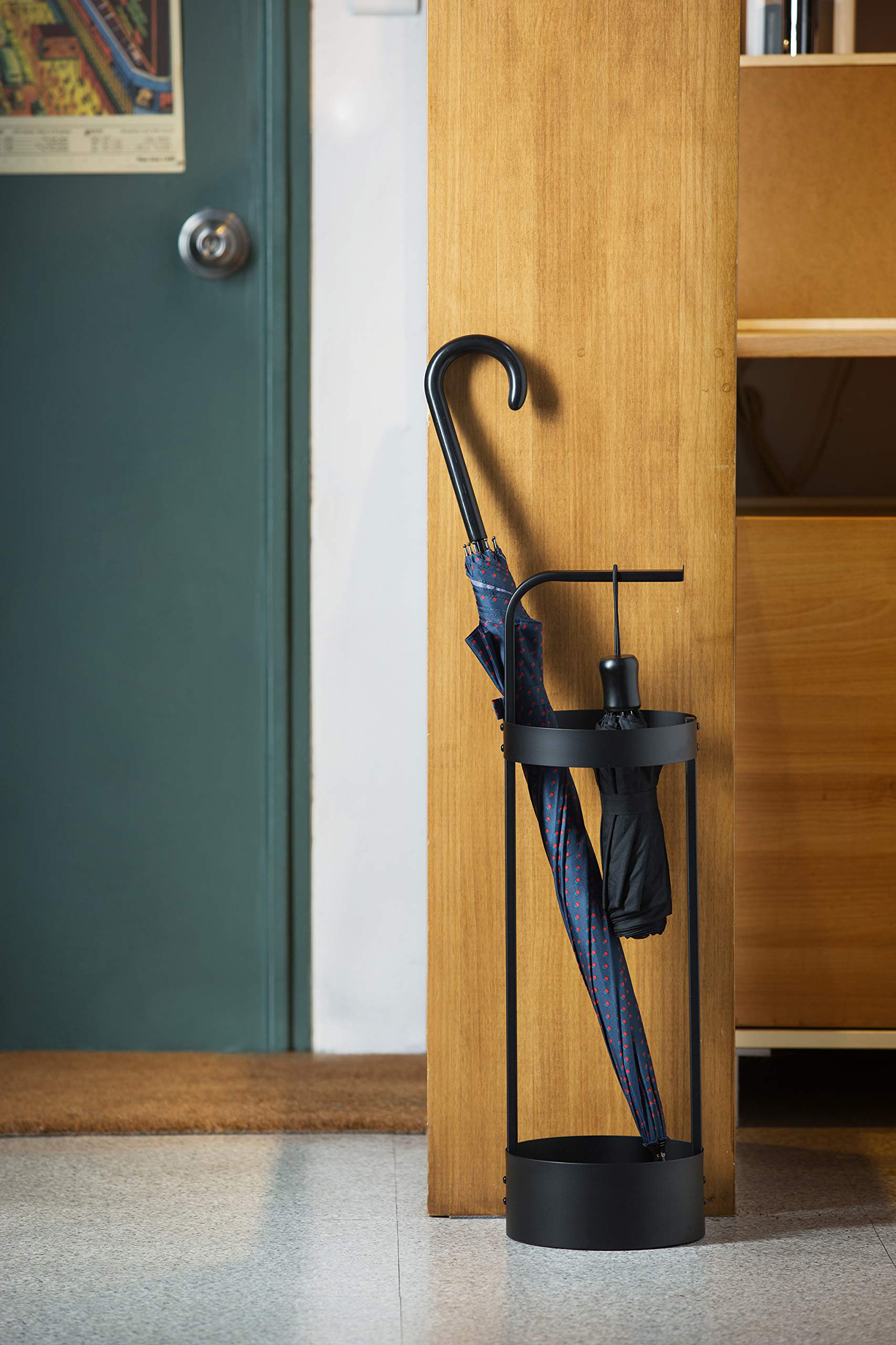 Rebrilliant Mainardo Steel Freestanding Umbrella Stand | Wayfair