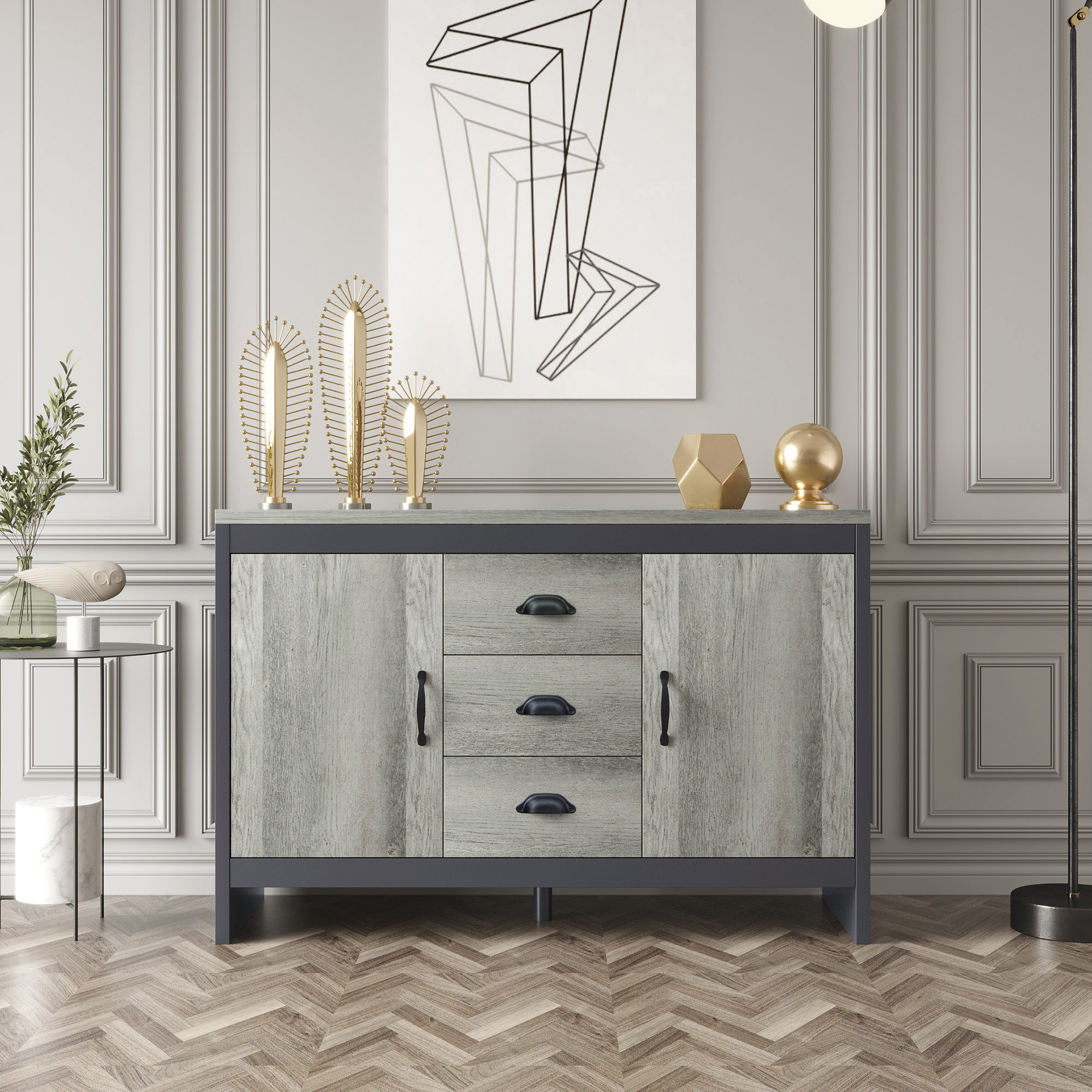 Millwood Pines Bahid 44.49'' Sideboard | Wayfair