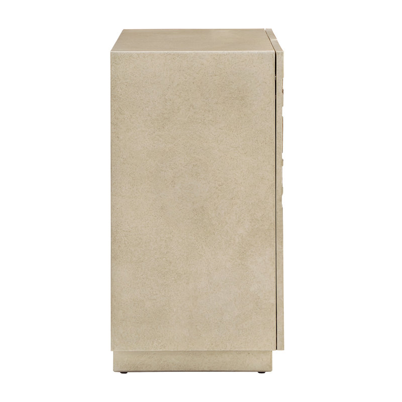 Willa Arlo™ Interiors Rowles 35" Wide 2-Door Hand-Painted Accent ...