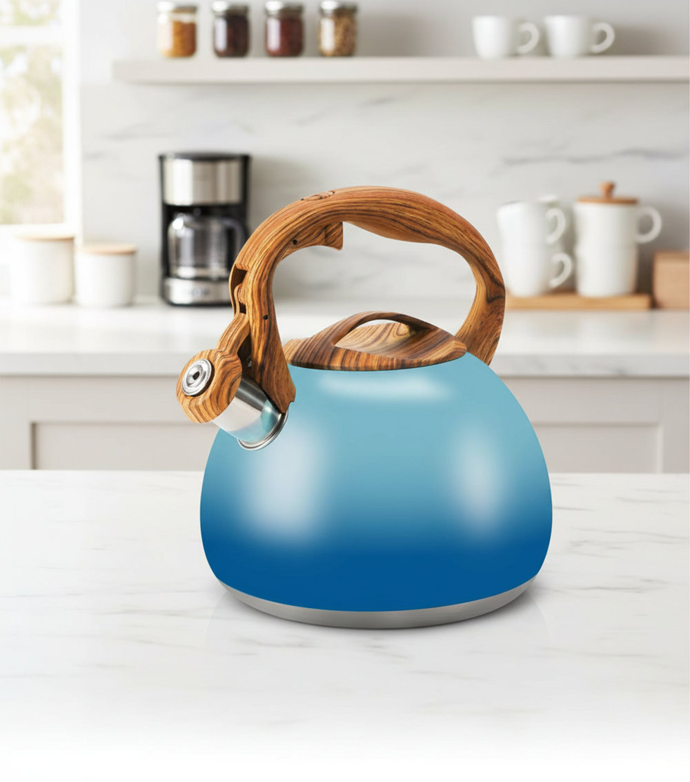 NAISIDIANZI 3.2-Quart Stovetop Teapot With Whistle, Made Of Food-Grade ...