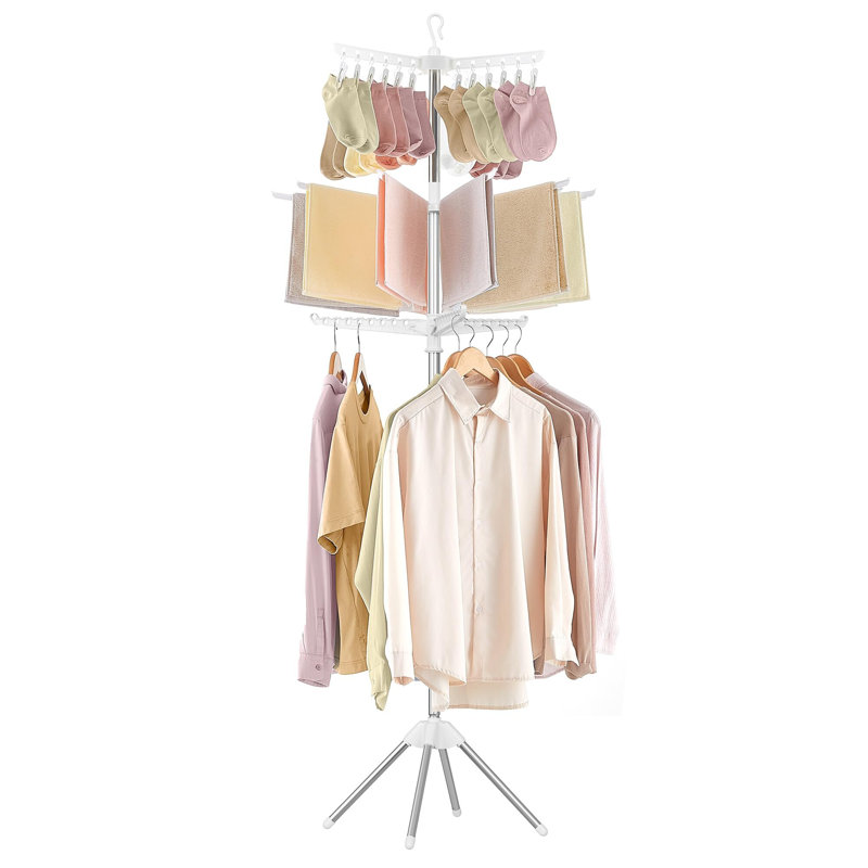 OLHAV Foldable Tripod Drying Rack | Wayfair