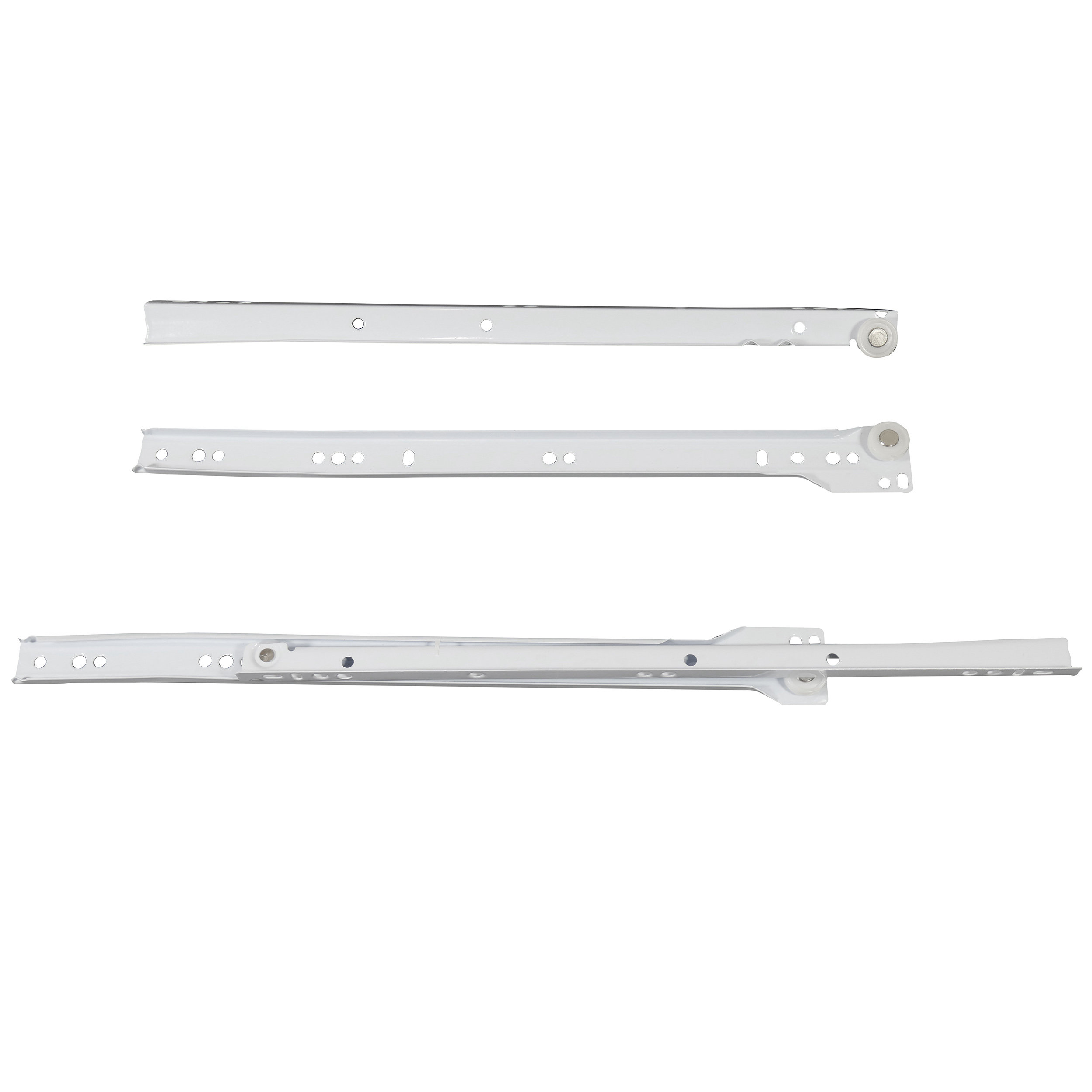 Laurey 18" White Euro-Slide Bottom Mount Drawer Slide - Wayfair Canada