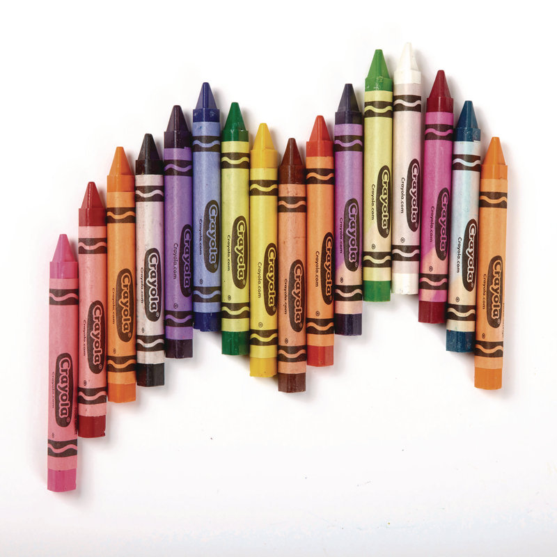Crayola LLC Classpack Triangular Crayons (16 Colours, 256/Box ...