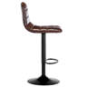 Mercury Row® Rawlinson Adjustable Height Low Back Bar Stool with ...