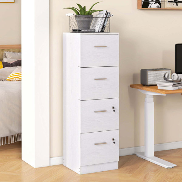 Inbox Zero Danby 40cm Wide 4 -Drawer File Cabinet | Wayfair.co.uk