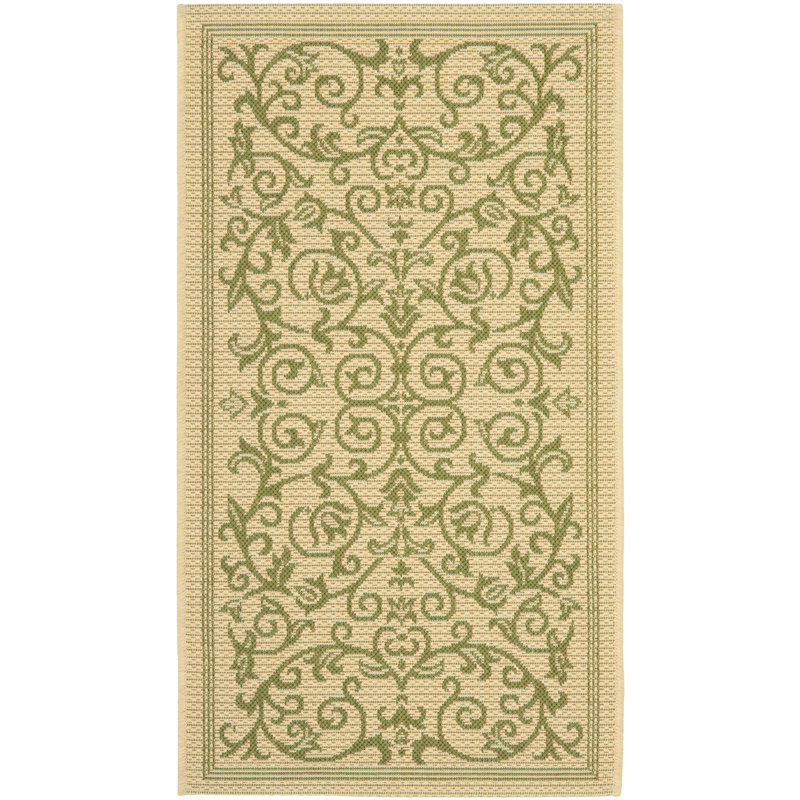 Safavieh Performance Floral Rug | Wayfair
