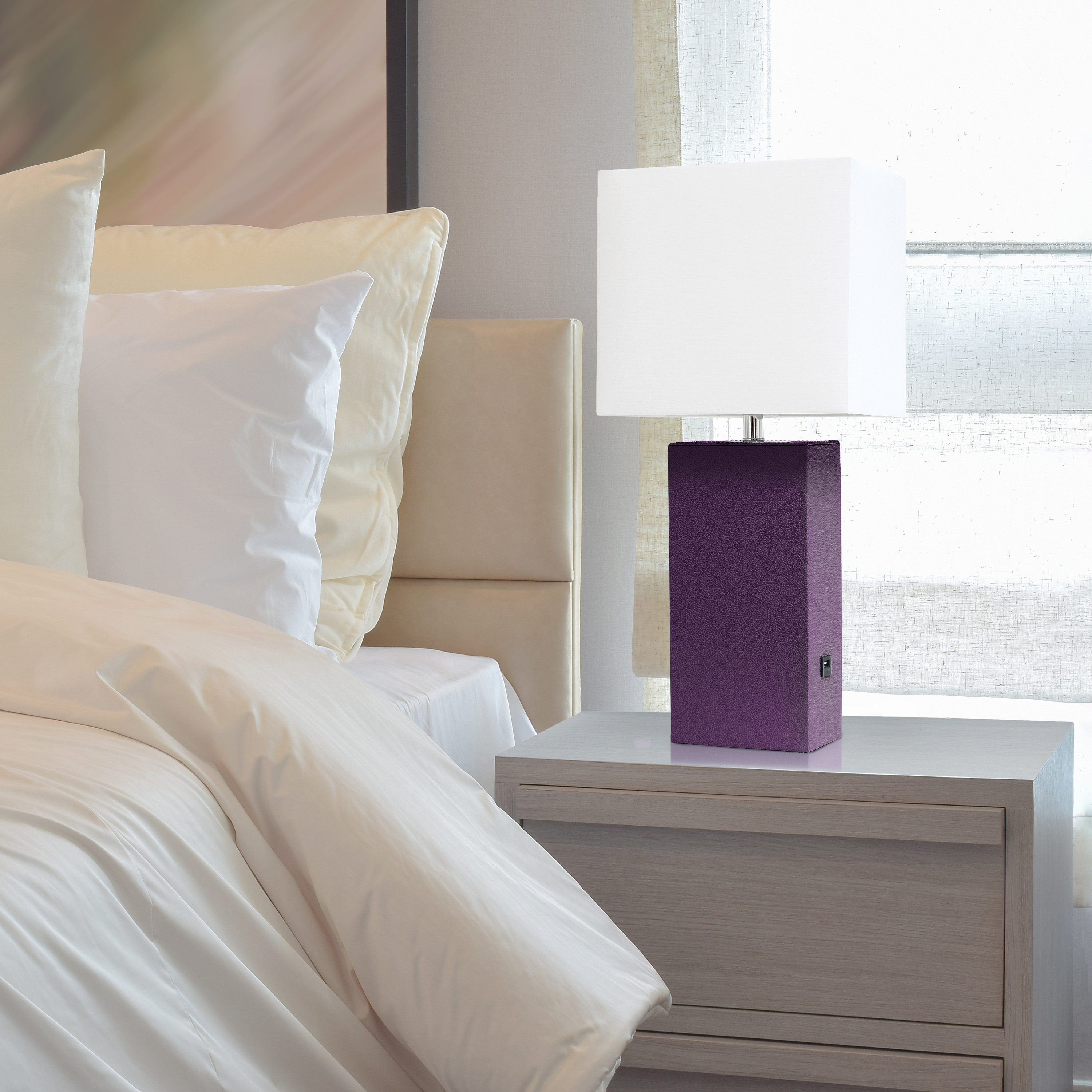Hashtag Home Jackson 21" Table Lamp with USB & Reviews | Wayfair