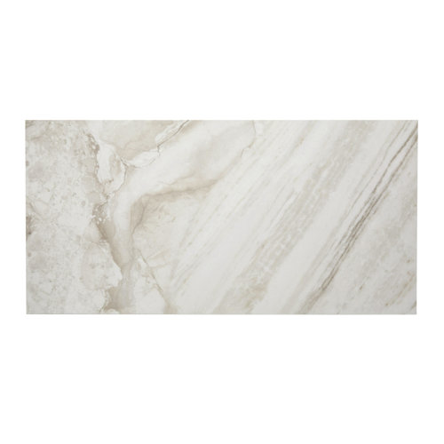 Daltile Famed 12" x 24" Porcelain Marble Look Wall & Floor Tile | Wayfair