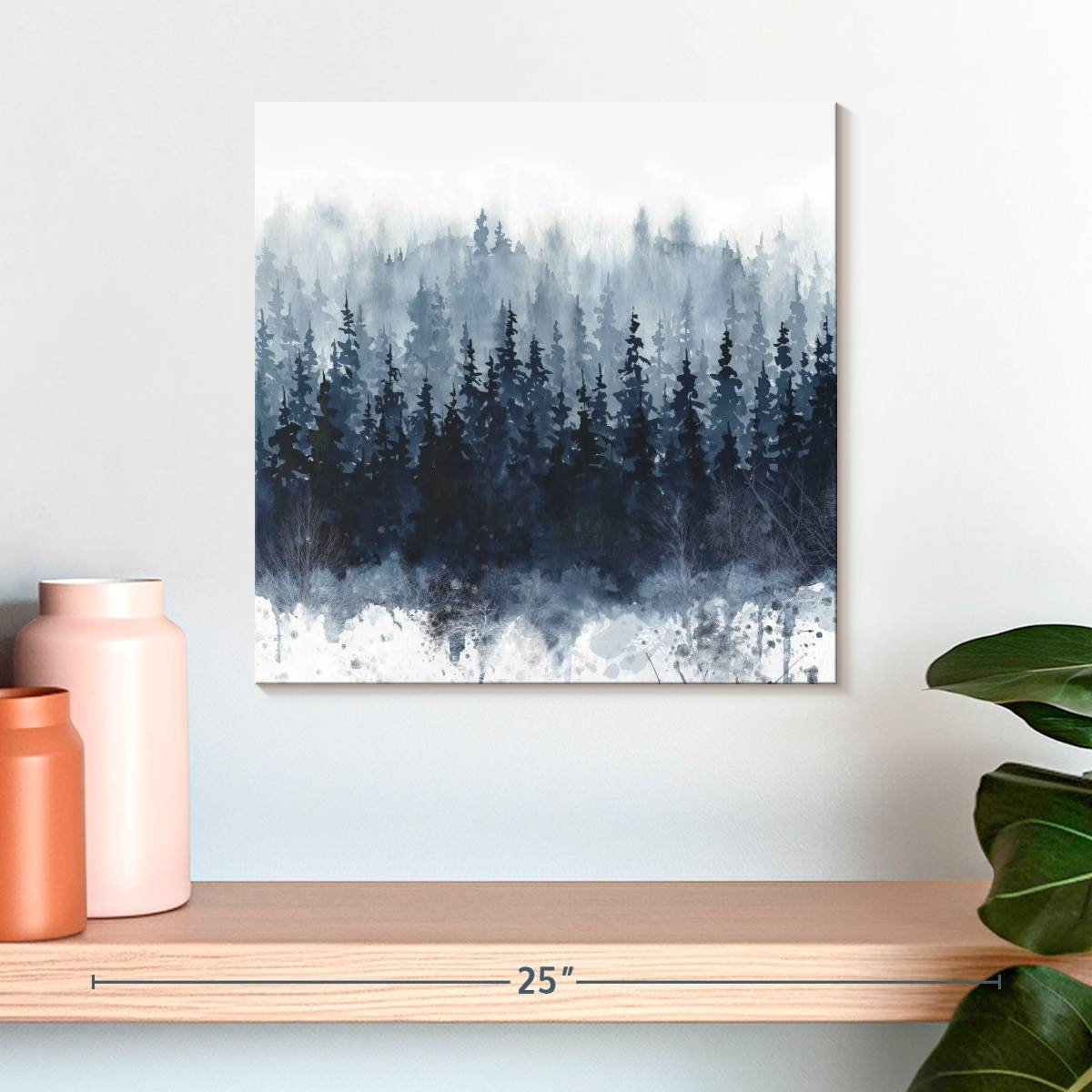 Millwood Pines Alvord Indigo Forest | Wayfair