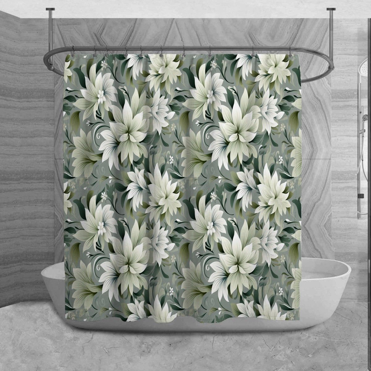 East Urban Home Rideau de douche Robinann - Wayfair Canada