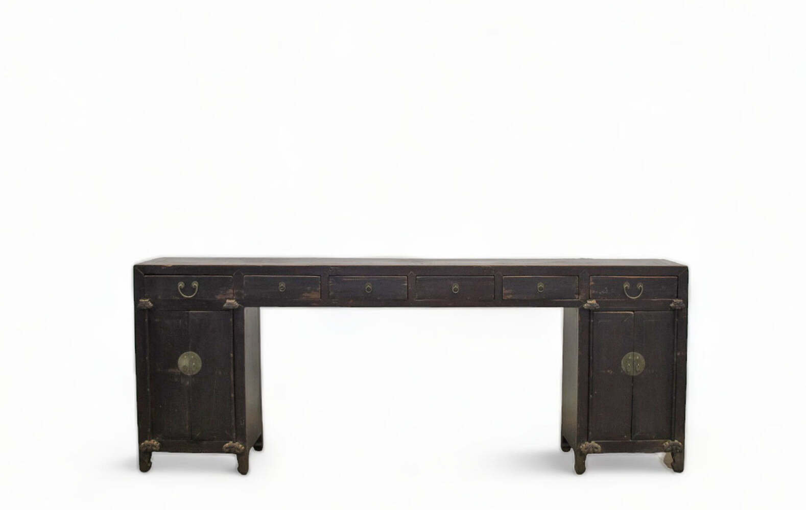 DYAG East 8 Feet Long Altar Antique Console Table Or Desk | Wayfair
