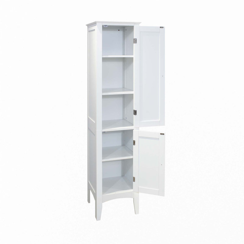 Dovecove Tall Narrow Tower Freestanding Cabinet | Wayfair