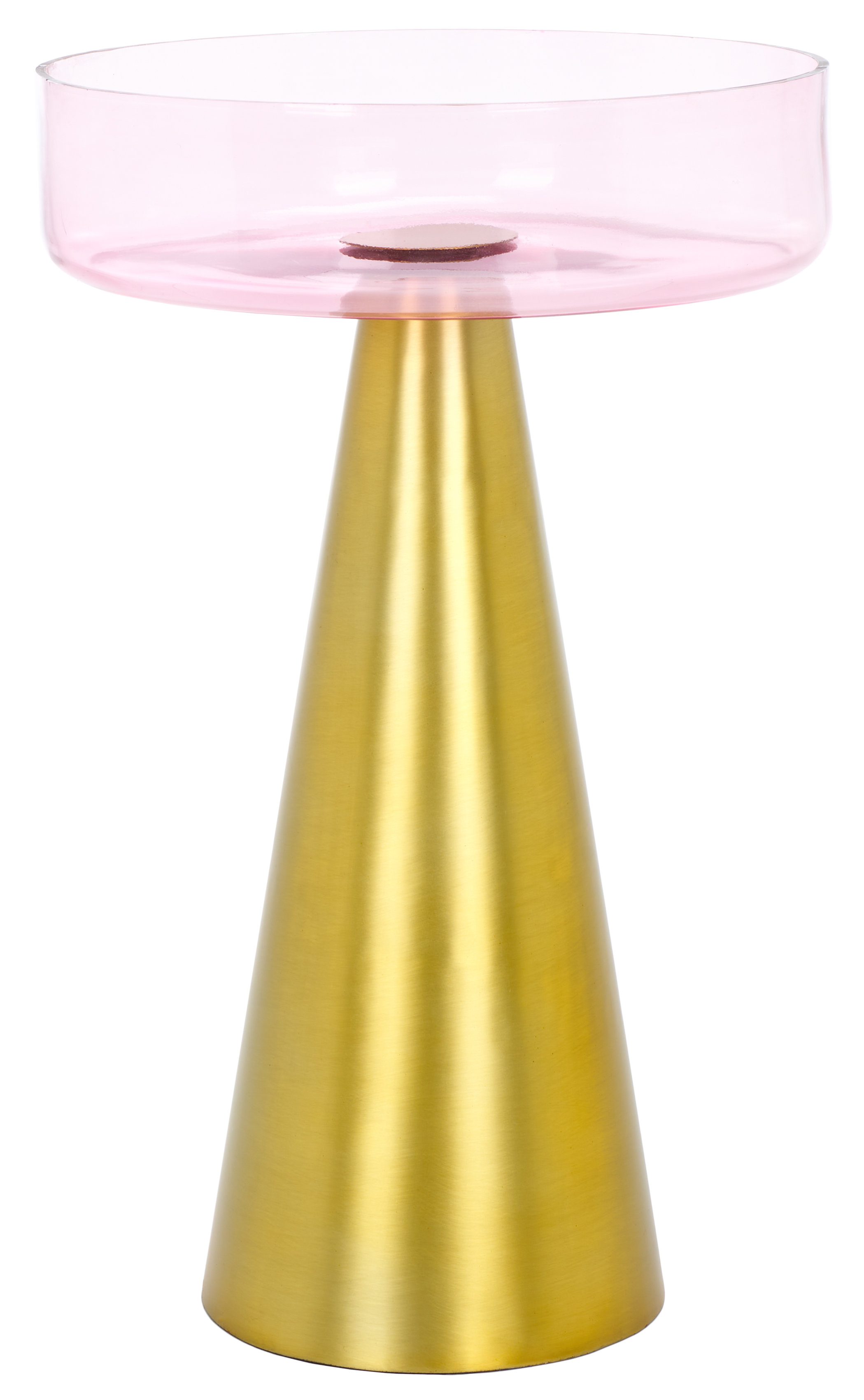 Willa Arlo™ Interiors Hoboken Glass Pedestal End Table & Reviews ...