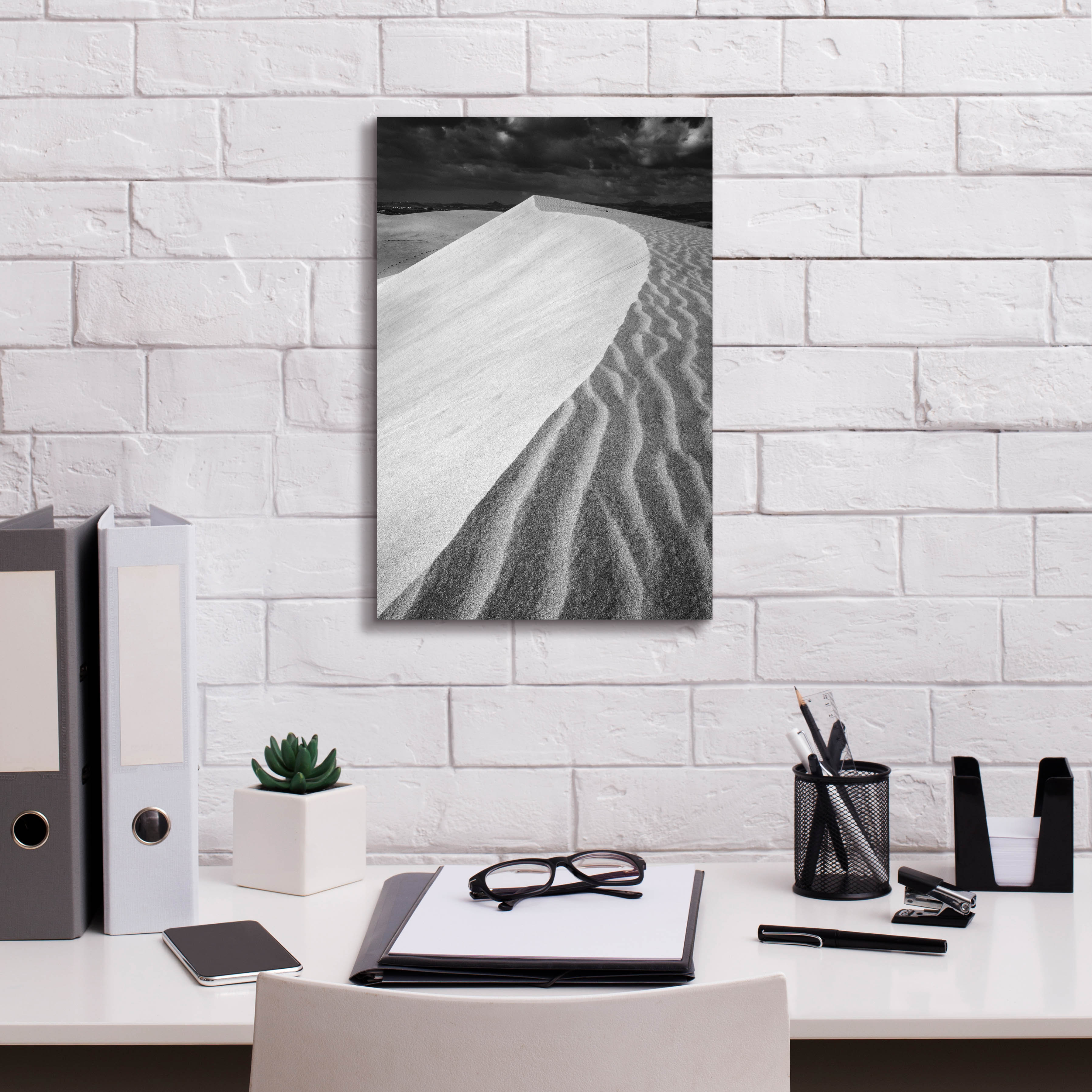 Union Rustic Sand Wind And Light No 3 On Canvas by Istvan Nagy Print ...