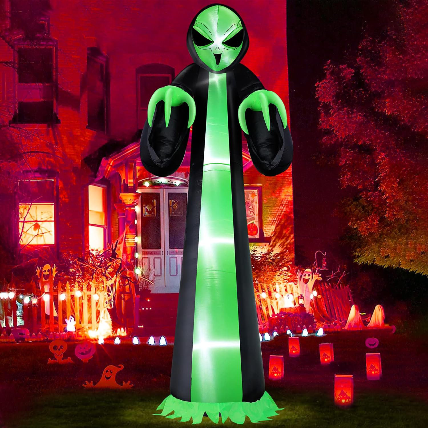 The Holiday Aisle® 12 Ft Giant Halloween Inflatables Decor Outdoor ...