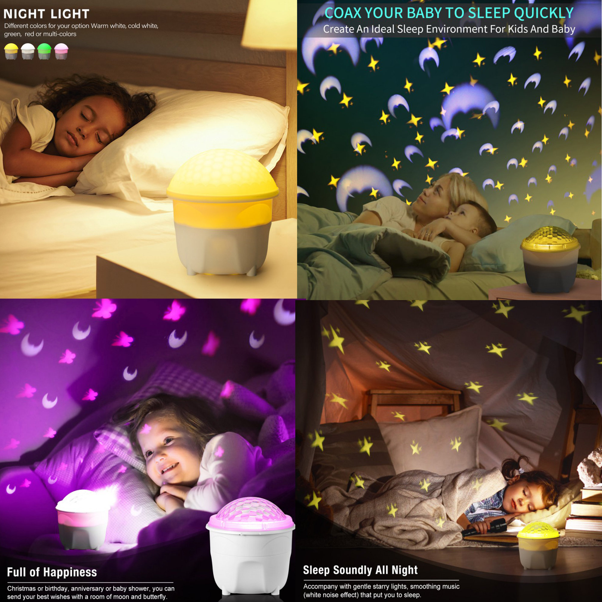 Aike Home Sky Projector Table Light | Wayfair