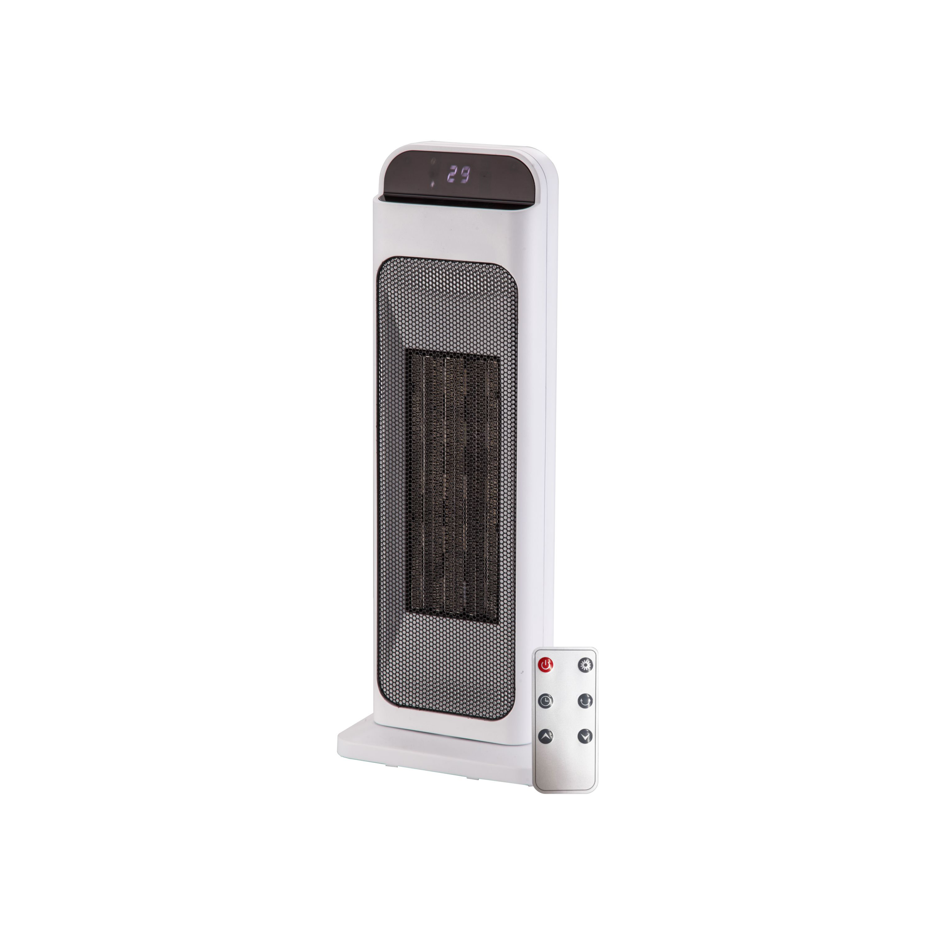 Belfry Heating Burch PTC 2000 Watt Electric Fan Tower Heater | Wayfair.ie