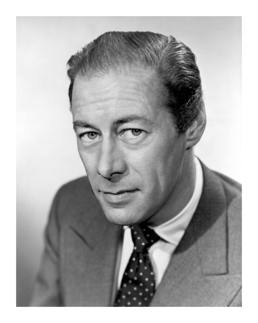 Globe Photos Entertainment & Media Close-up of Rex Harrison Looking at ...