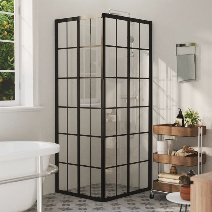 VidaXL 31.5'' W 70.9'' H Framed Rectangle Shower Enclosure | Wayfair