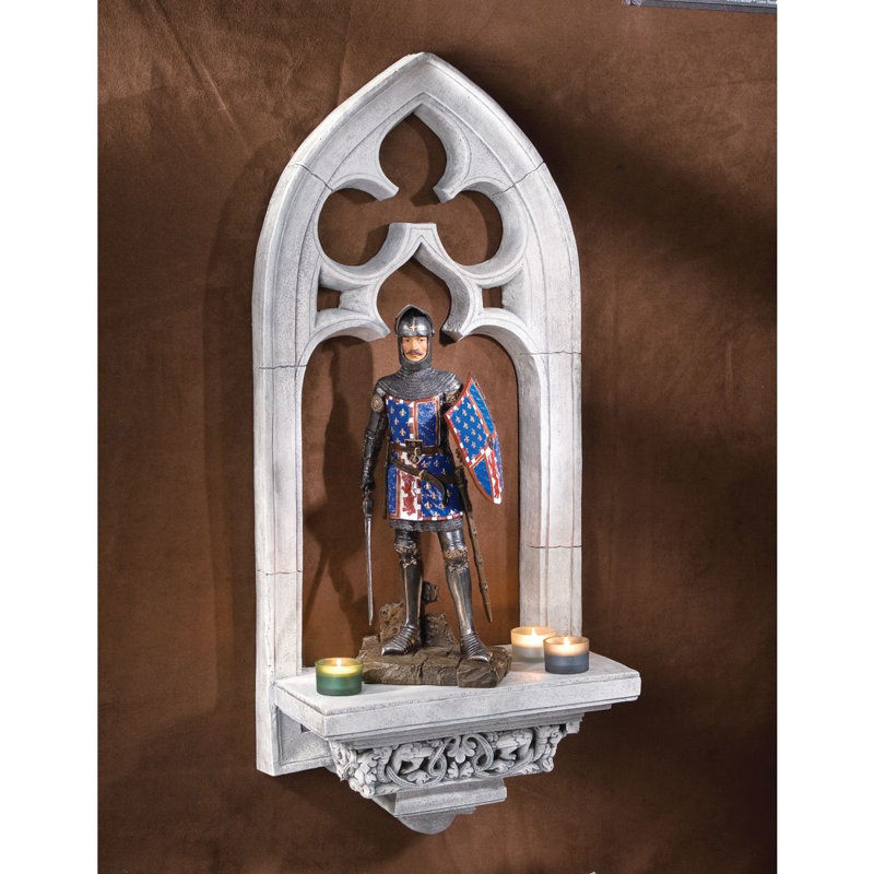 Design Toscano Reims Cathedral Tracery Accent Shelf & Reviews | Wayfair