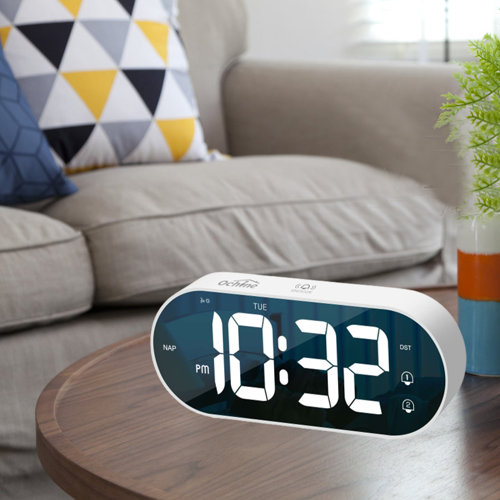 Norbi Modern & Contemporary Digital Electric Tabletop Clock & Reviews ...