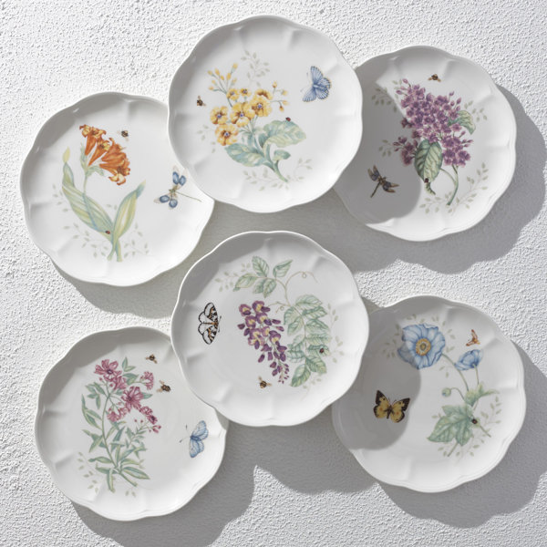 Lenox Butterfly Meadow 18 Piece Dinnerware Set, Service for 6 & Reviews ...