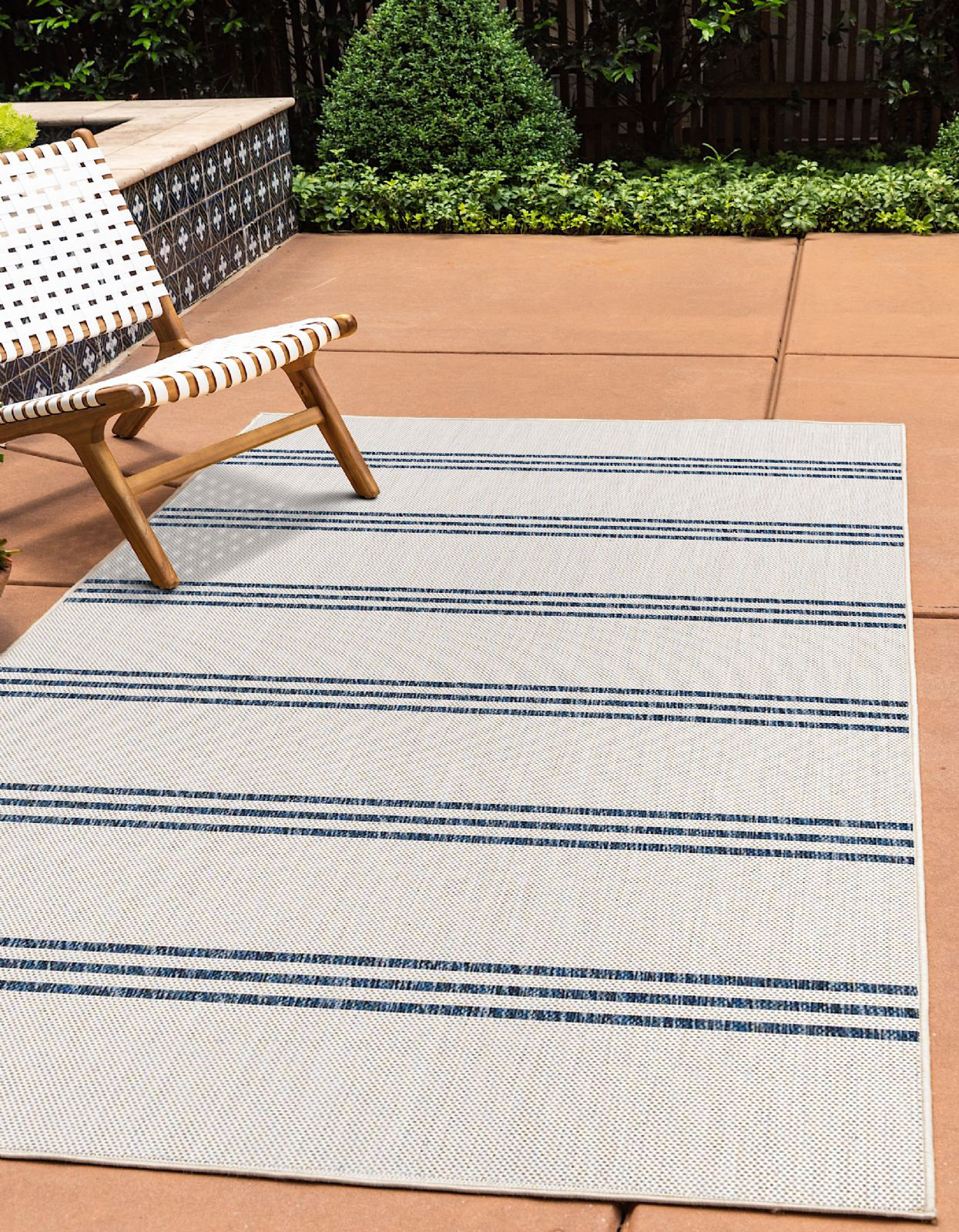 Rosecliff Heights Outdoor Destiny Area Rug Bloom Color | Wayfair