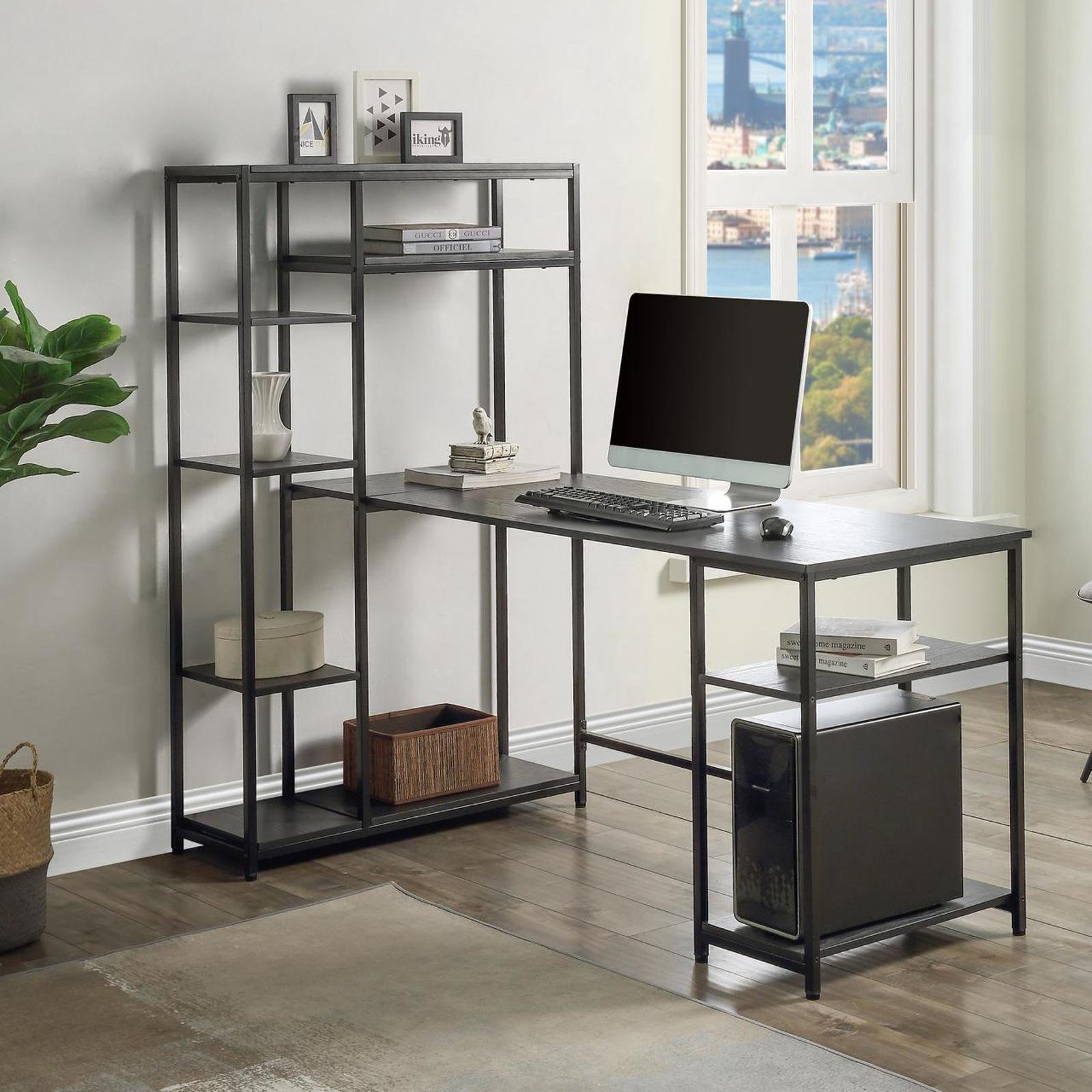 Inbox Zero Phuket Home Office Computer Desk With Multiple Storage ...
