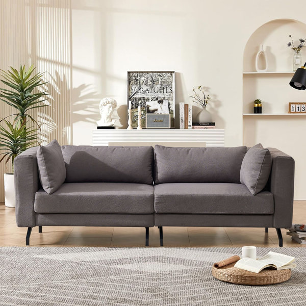 Ivy Bronx Jimalee 86'' Upholstered Sofa | Wayfair