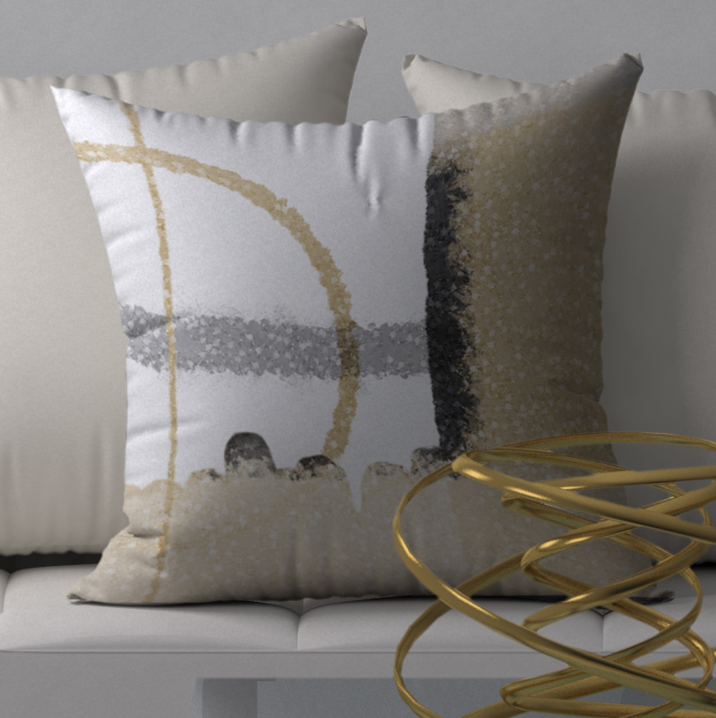 LeRoi Products Beautiful Singular Decorative Square Pillow Cover ...