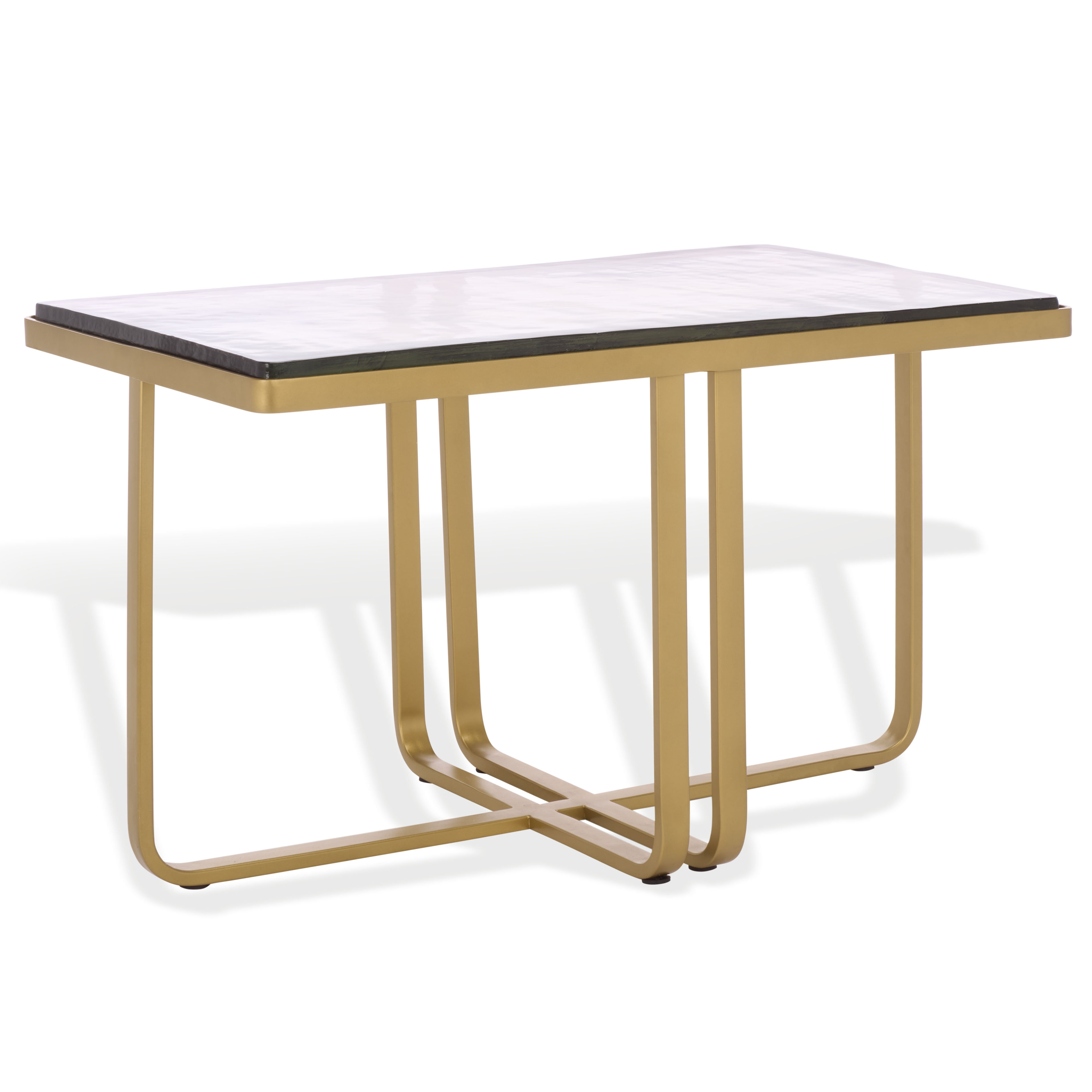 Safavieh Couture Dominic Glass Top Coffee Table | Perigold