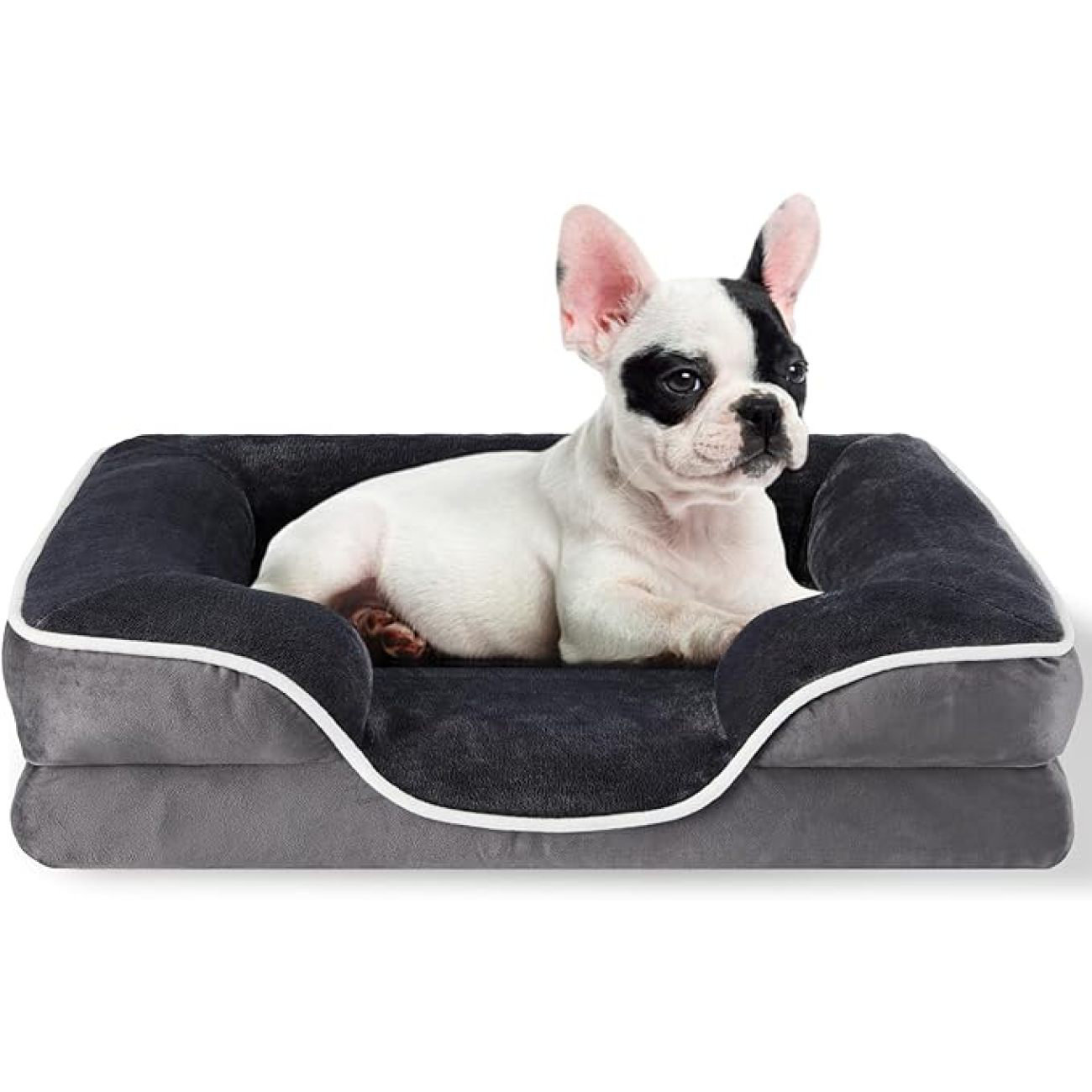 Tucker Murphy Pet™ Herv 28'' Orthopedic Dog Bed For Medium Dog, Memory Foam Dog Bed, Egg-Crate ...