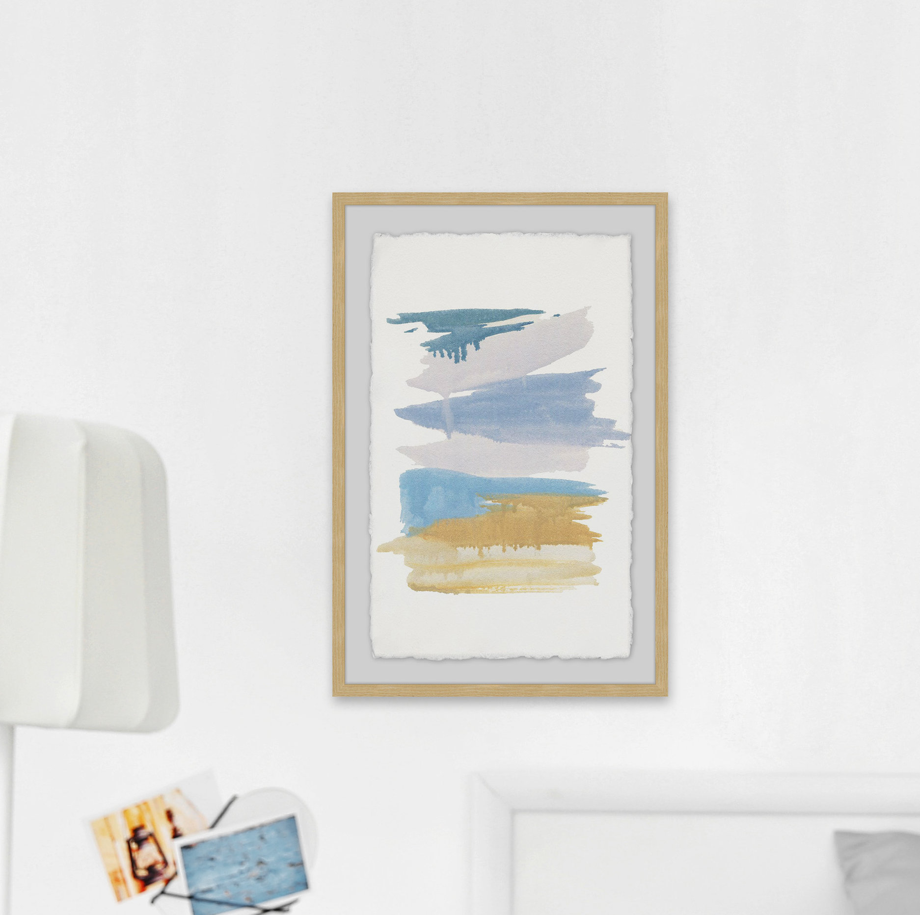 Brayden Studio 'Paint Splashes' Framed Print - Wayfair Canada