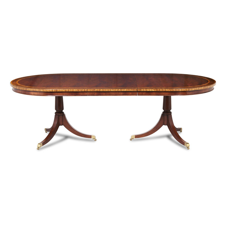 Maitland-Smith Extendable Solid Wood Dining Table | Wayfair