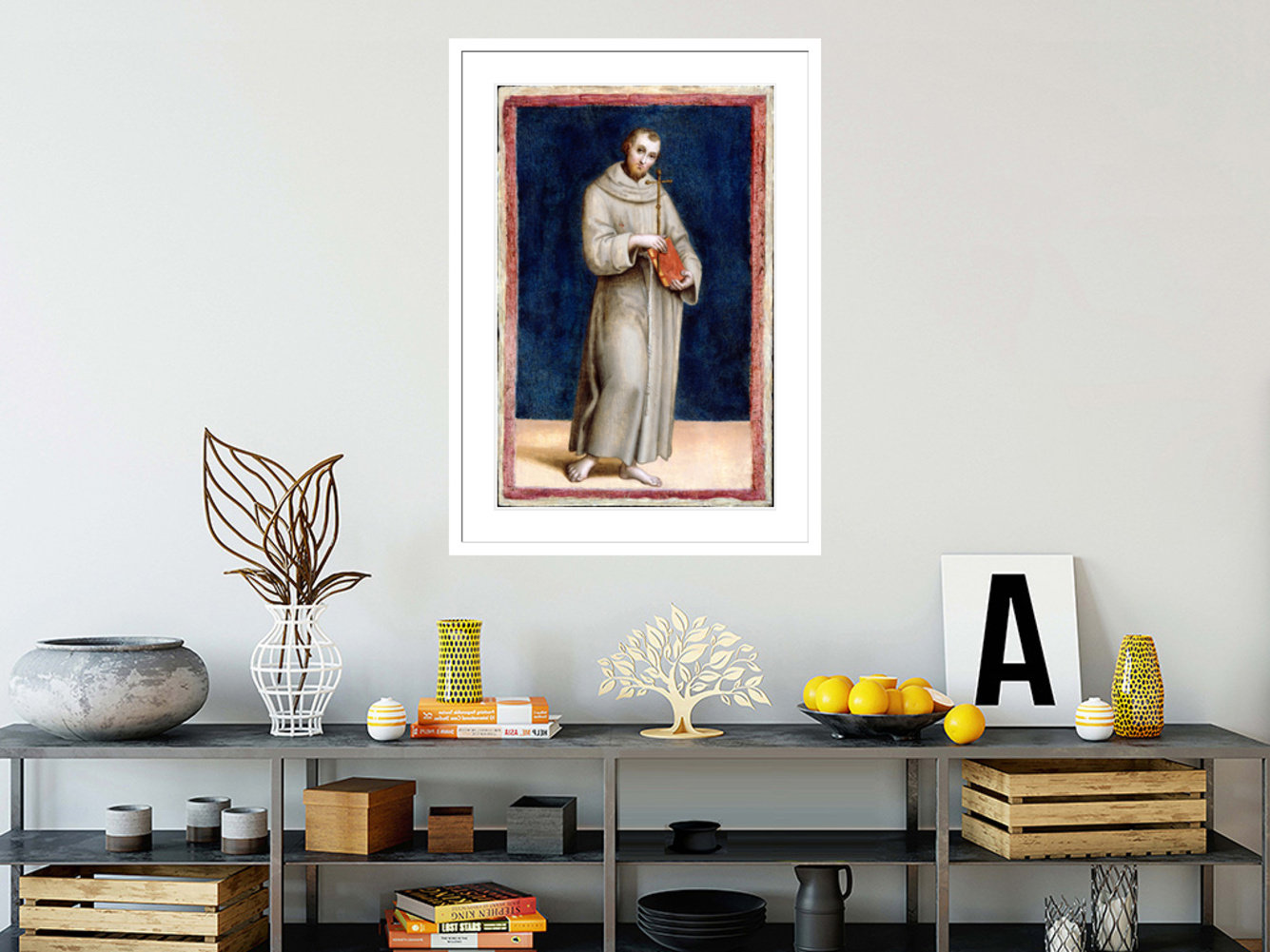 Red Barrel Studio® Saint Francis of Assisi by Raphael -Framed Giclee ...