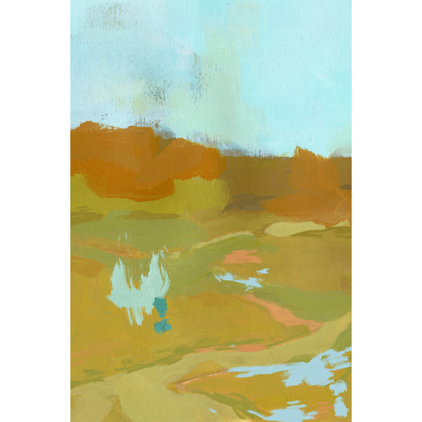 Wrought Studio Eseta " Folk Hills II " by Jacob Green | Wayfair