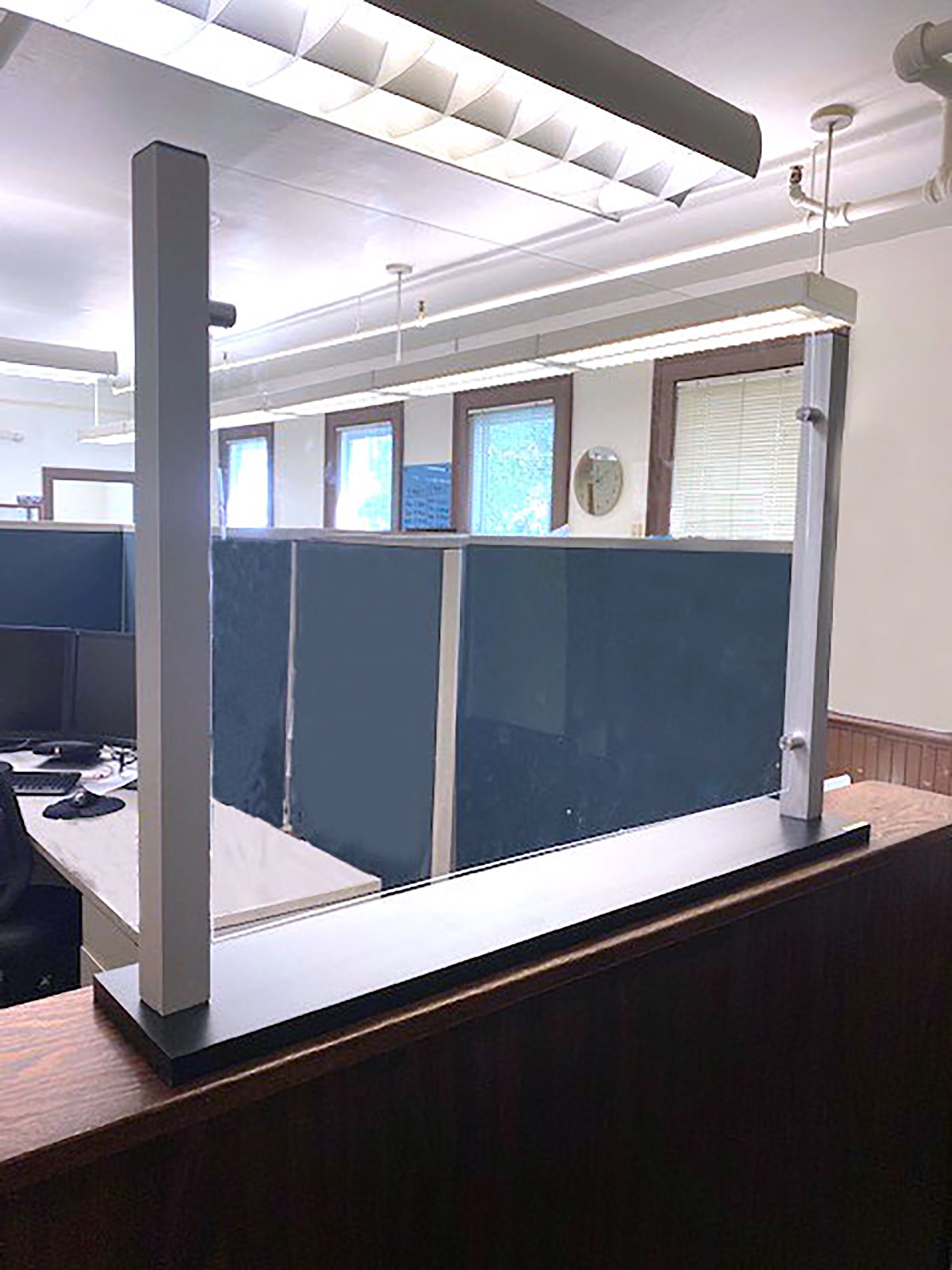 Latitude Run® Waddell Countertop Protective Acrylic Shield With ...