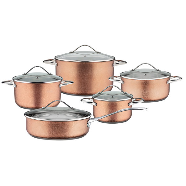 GSW 5 - Piece Stainless Steel Cookware Set & Reviews | Wayfair.co.uk
