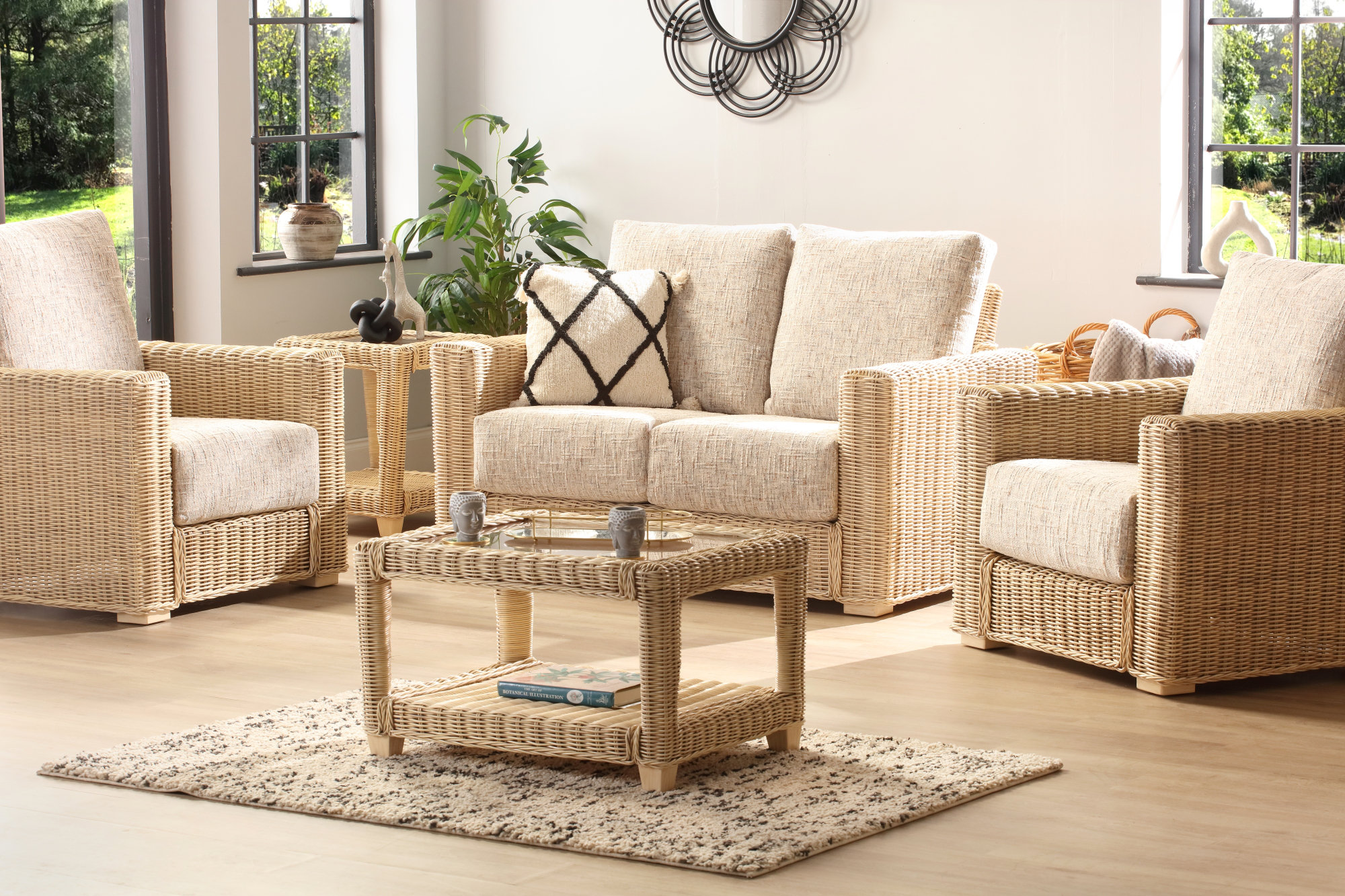 Highland Dunes 5 Piece Conservatory Sofa Set | Wayfair.co.uk