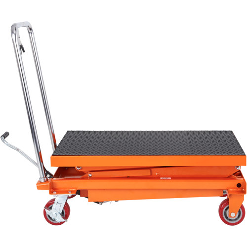 VEVOR Hydraulic Lift Table Cart, 770lbs Capacity 59" Lifting Height ...