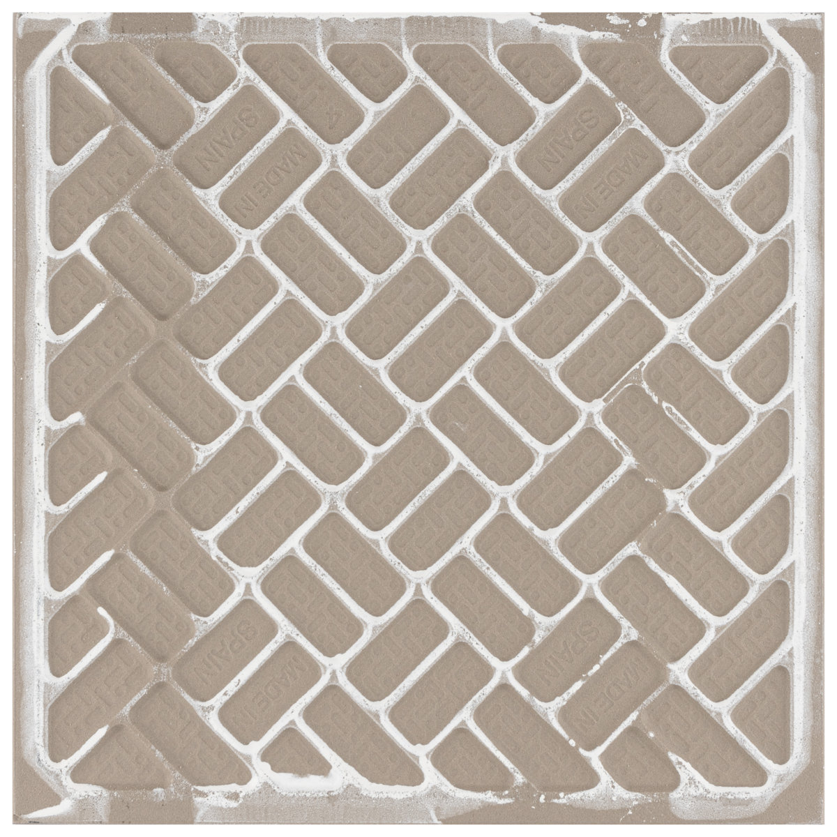 Merola Tile Evoque Monastery 10" x 10" Porcelain Patterned Wall & Floor ...