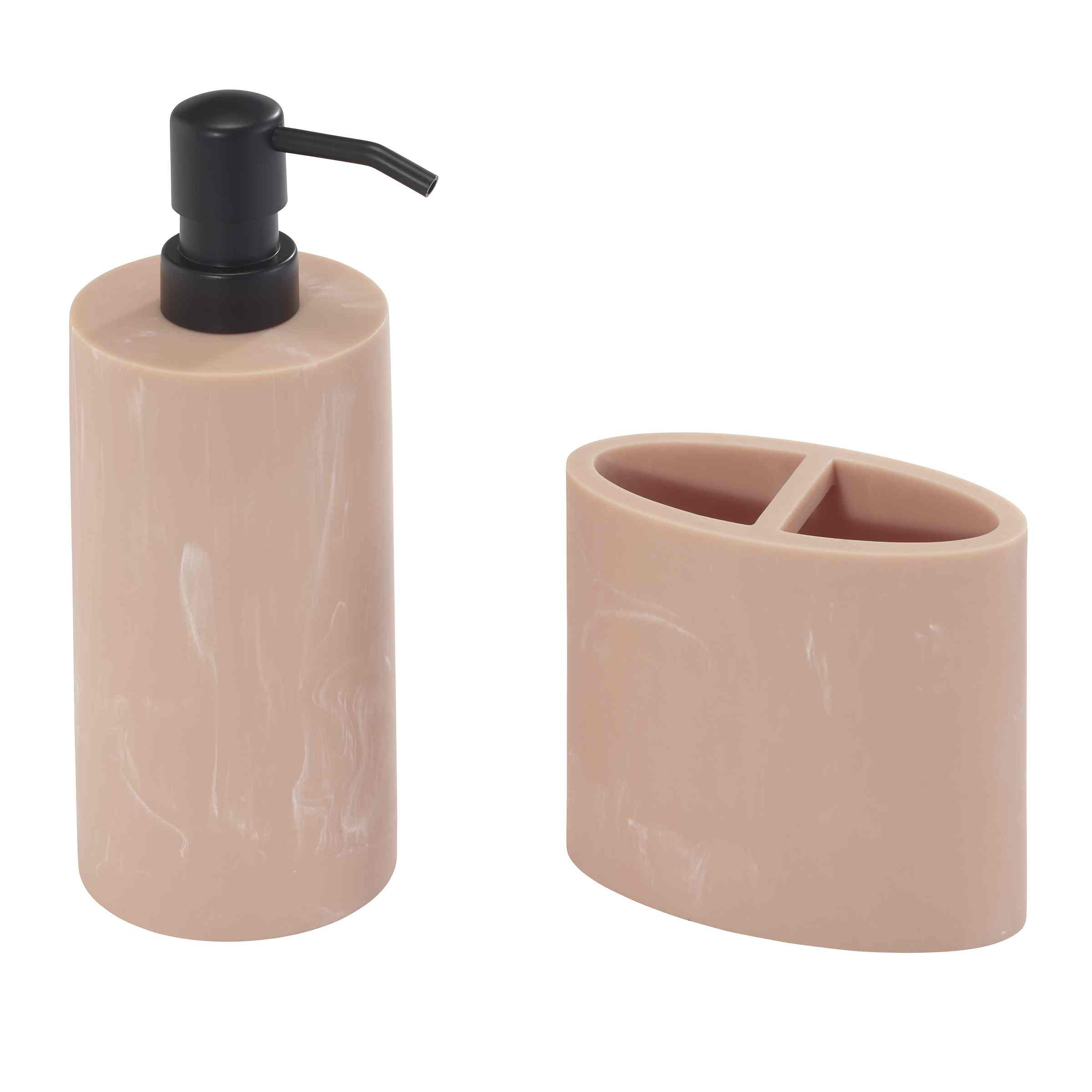 Nicole Miller Home NM Kendall Clay Bath Bathroom Accessory Set | Wayfair