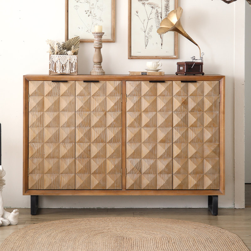 Liu's ink furniture Simple multi-functional large capacity sideboard ...