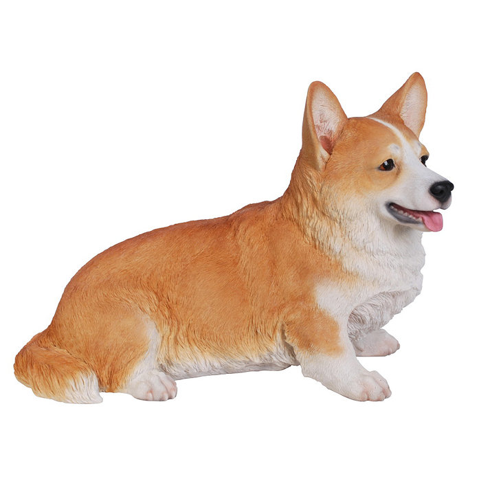 Hi-Line Gift Ltd. Corgi Dog Statue & Reviews | Wayfair