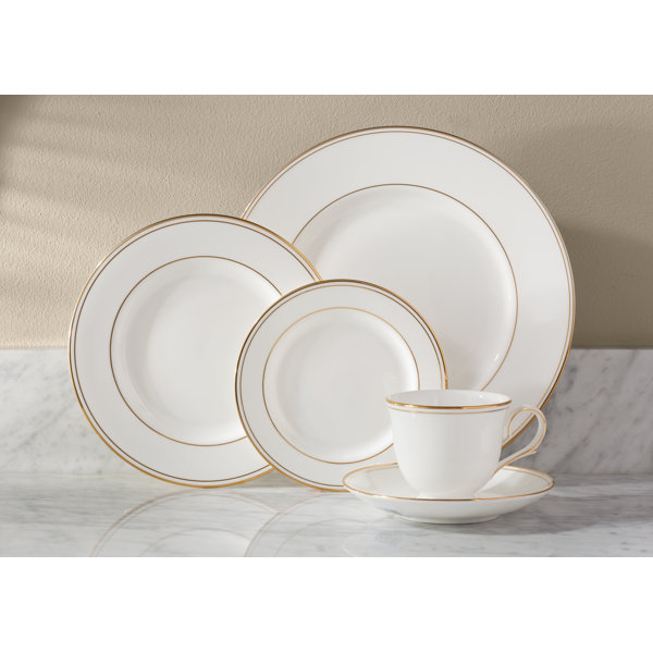 Lenox Federal Gold 5-Piece Place Setting & Reviews | Wayfair