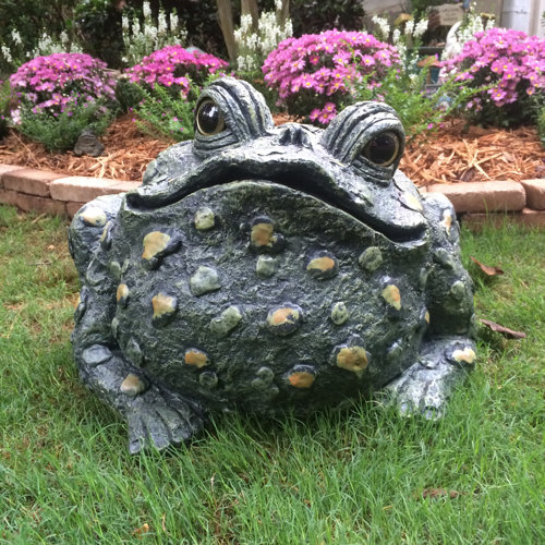 HomeStyles Toad Hollow Classic "Jumbo" Garden Statue & Reviews | Wayfair