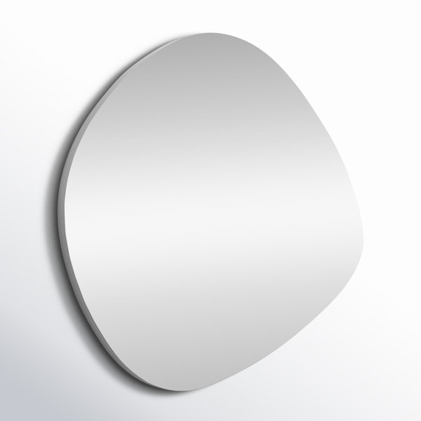 AllModern Kerrin Frameless Lighted Wall Mirror & Reviews | Wayfair